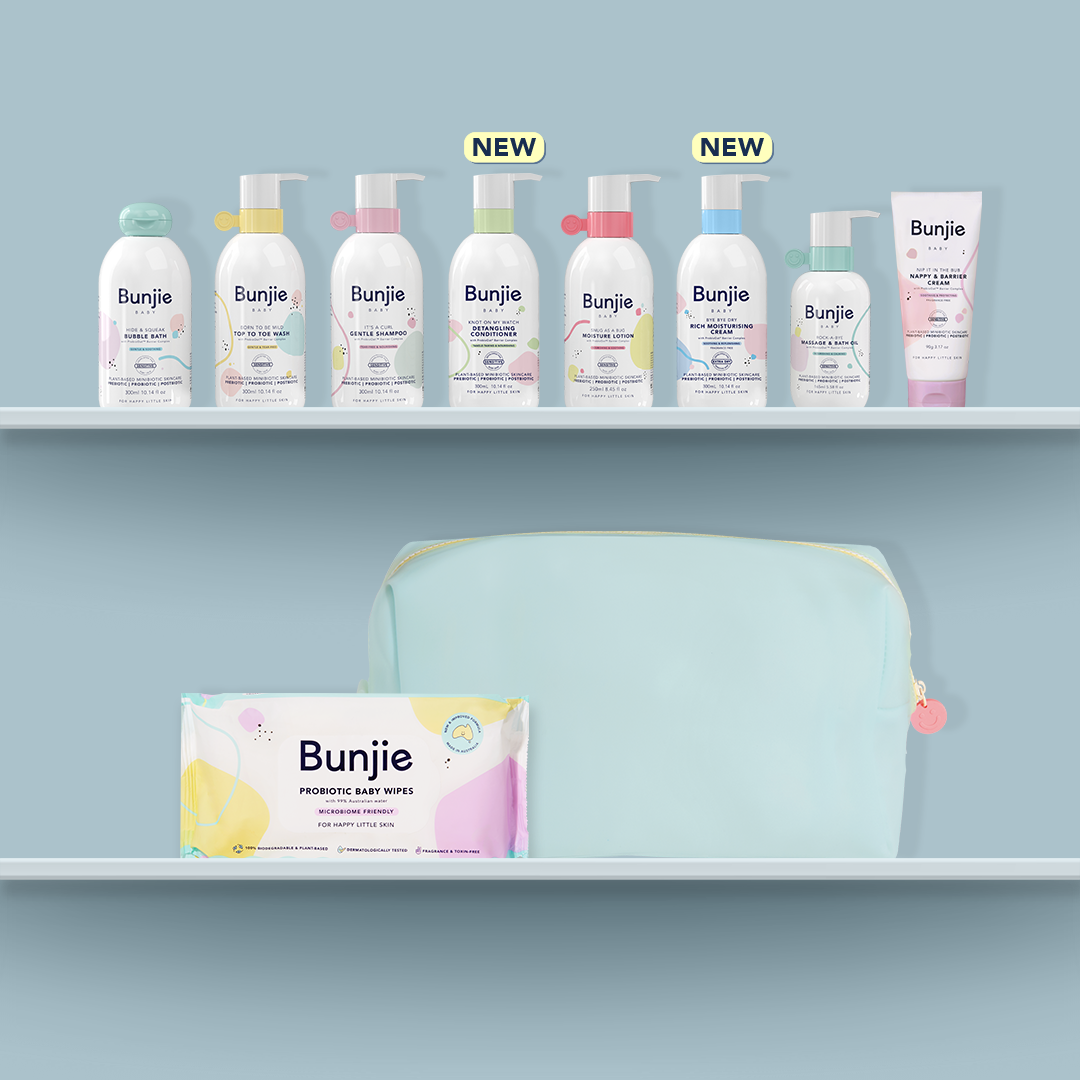 My First Shelfie+ Bundle | Baby Skincare Essentials | Bunjie